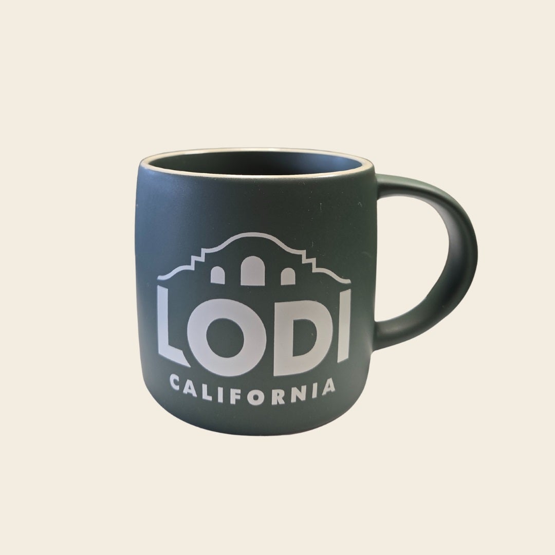 Lodi Arch Logo Coffee Mug (17 oz.) | Lodi, California Merchandise ...